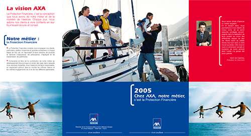 Chez AXA, notre métier, c'est la protection financière - 2005 | AXA