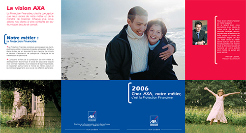 Chez AXA, notre métier, c'est la protection financière - 2006 | AXA